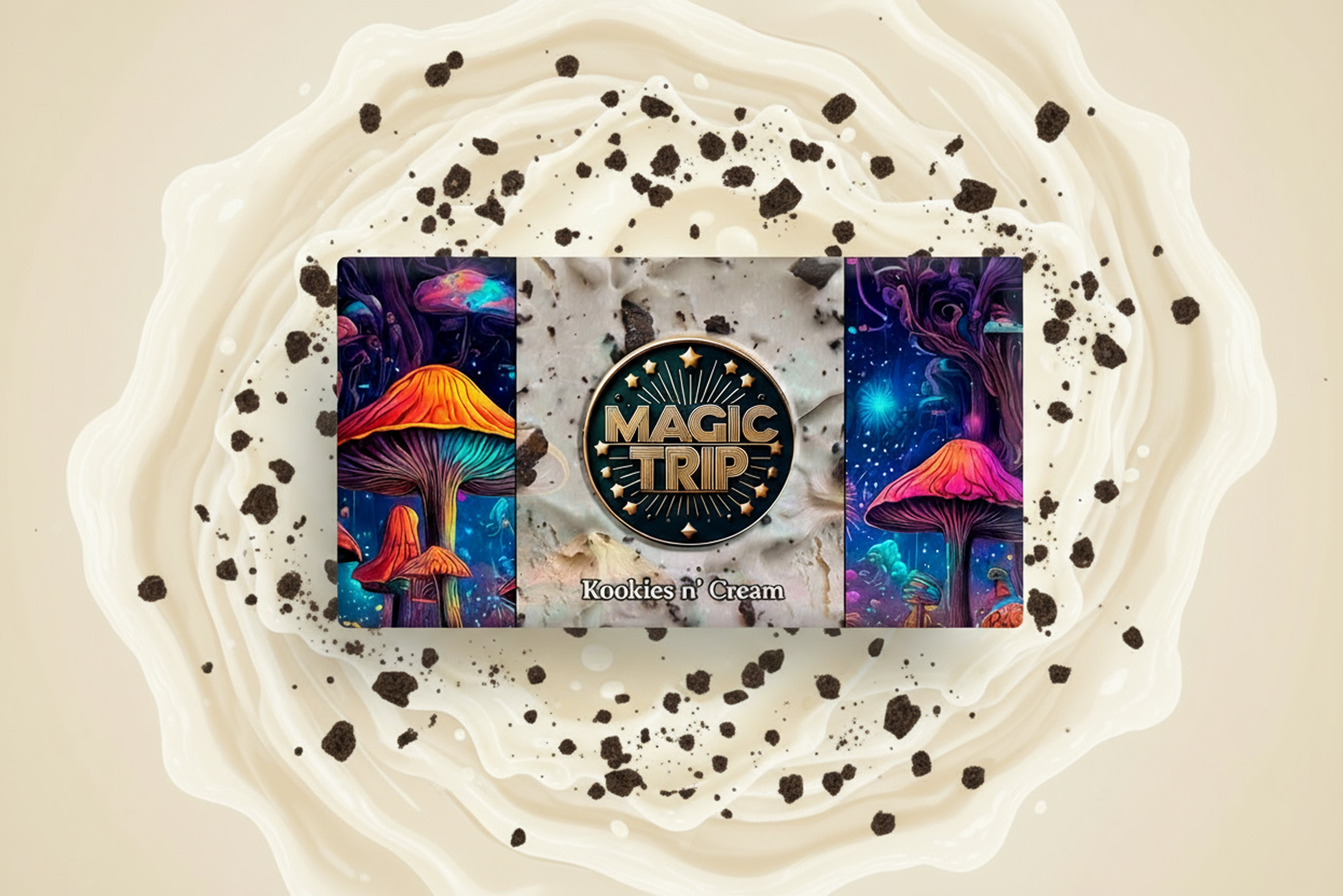 Magic Trip Mushroom Chocolate Bar