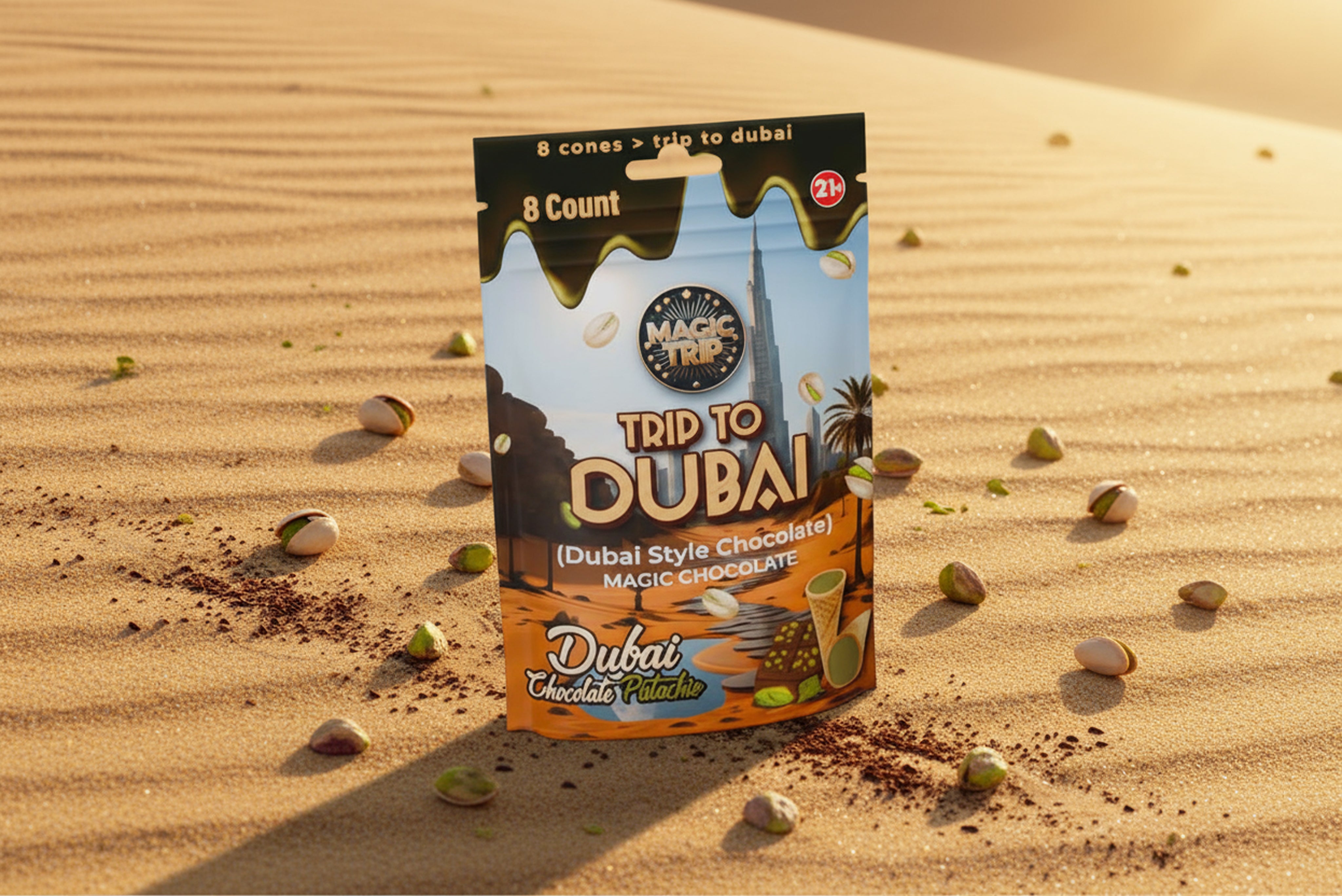 Magic Trip to Dubai Mushroom Cones